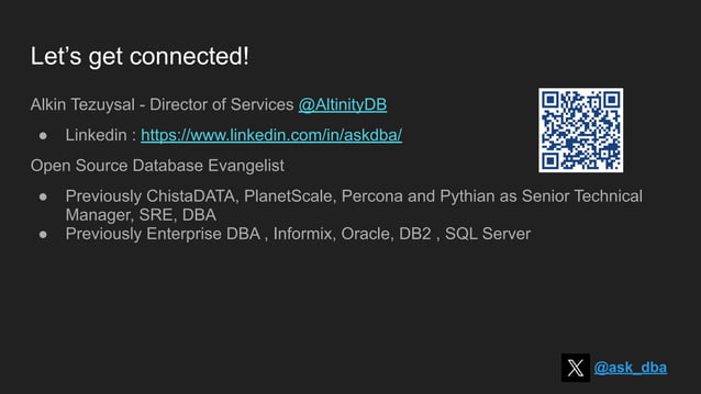 Design and Modeling with MySQL and PostgreSQL - Percona University Istanbul Sep 2024.pptx.pdf ...