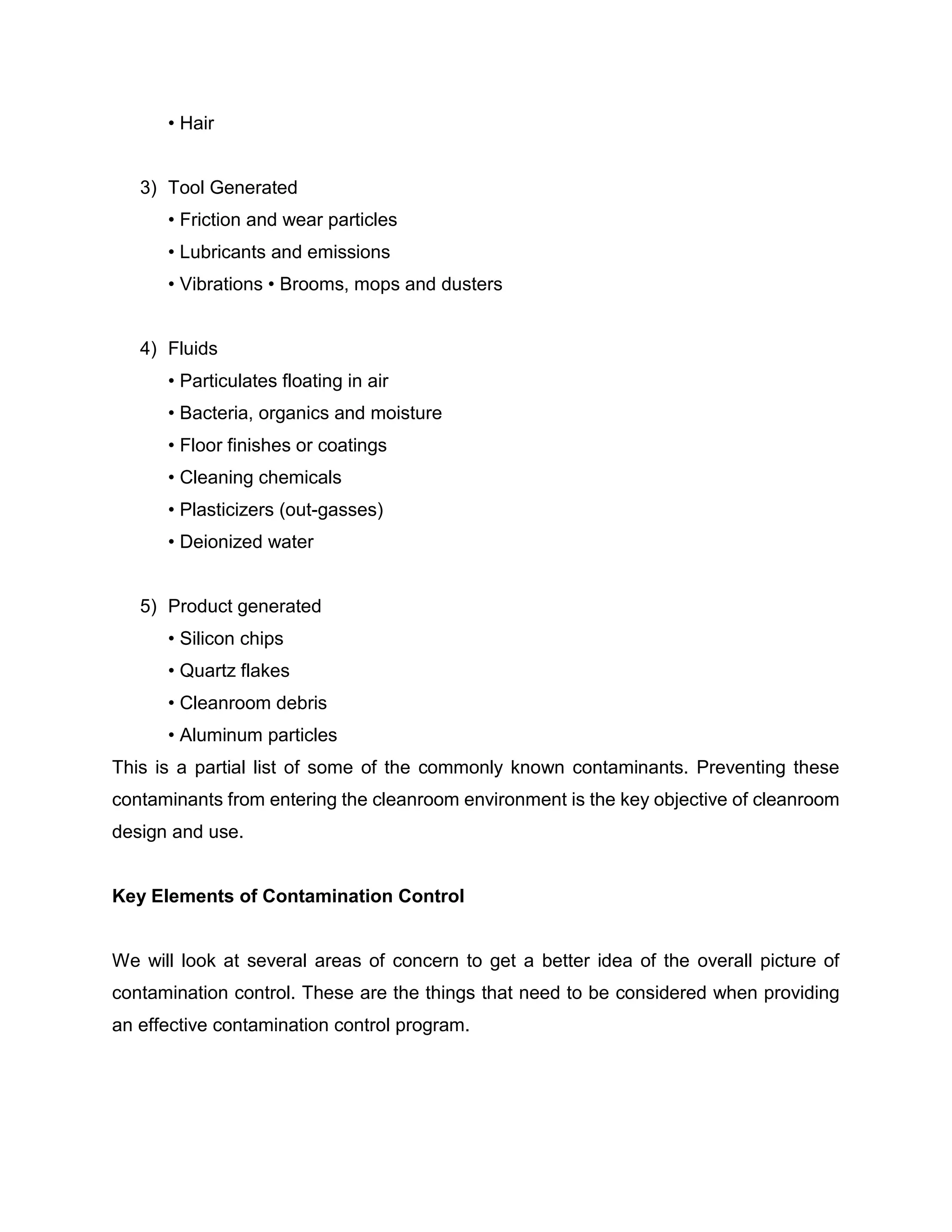 Design and operation of clean rooms | PDF | Indoor Environmental ...