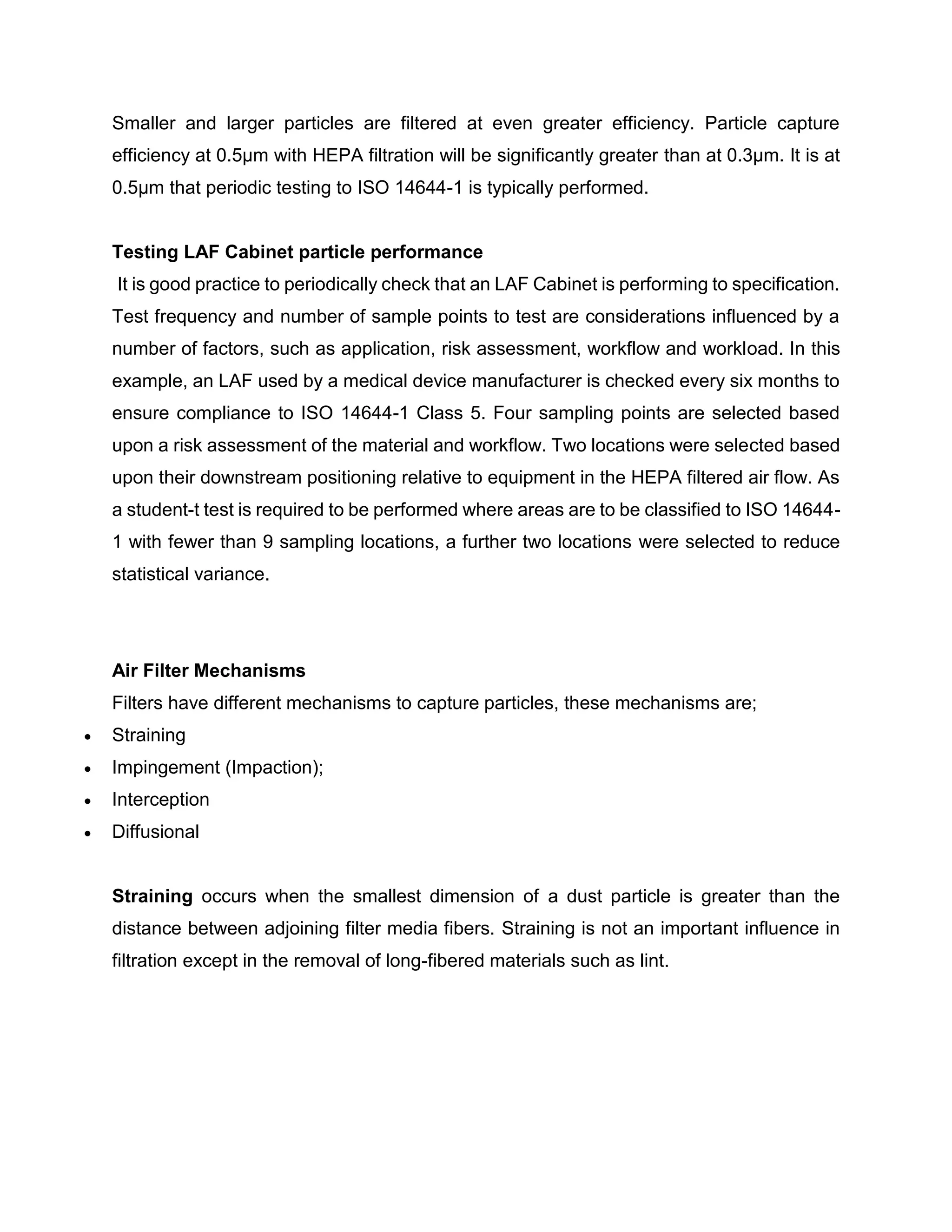 Design and operation of clean rooms | PDF