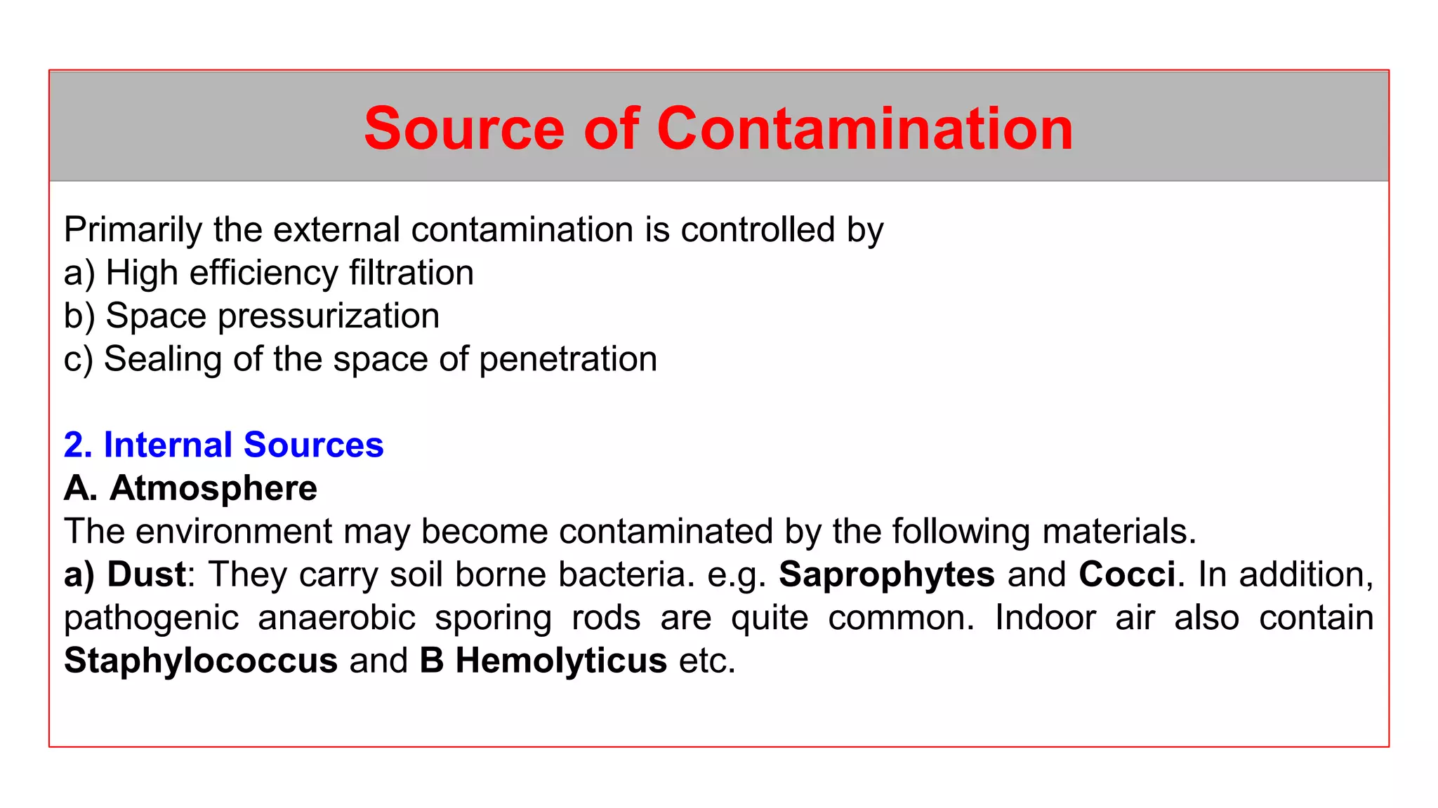 Design and Operations of Clean Room| Pharmacy | PPTX