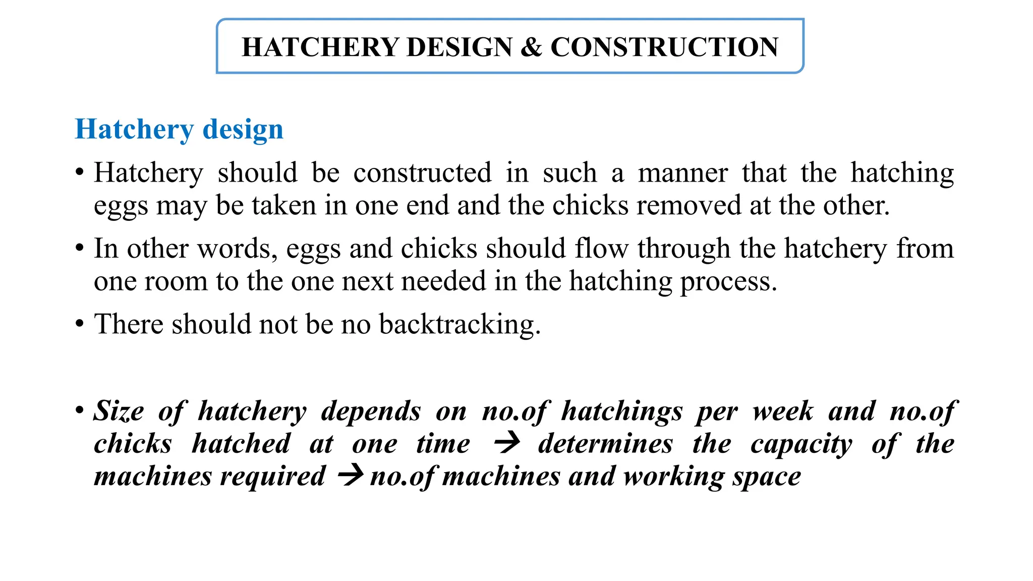 design and operations of Hatchery.pptx