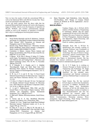 Design and optimization of microstrip patch antenna with | PDF ...