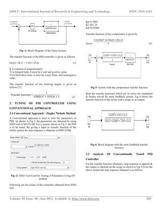 Design and optimization of pid controller using genetic algorithm | PDF