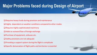 Design and planning of airport | PPTX