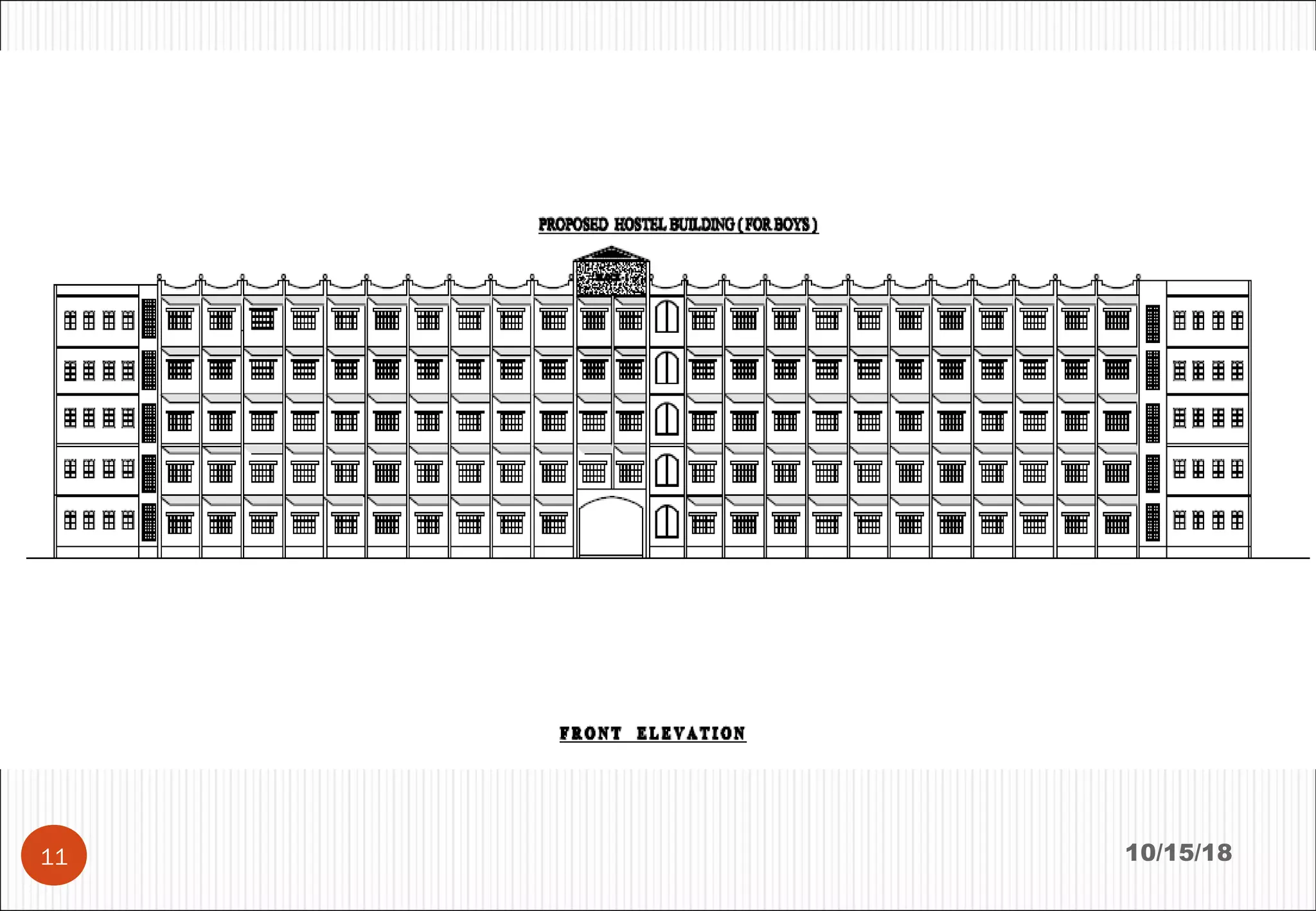 Design and planning of hostel building by vijayan | PPT