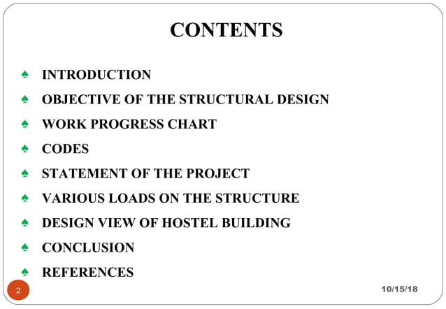 Design and planning of hostel building by vijayan | PPT | Civil ...