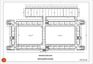 Hostel Building Plan