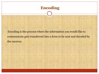 Design and process of communication. | PPT