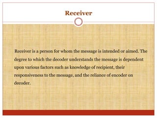 Design and process of communication. | PPT