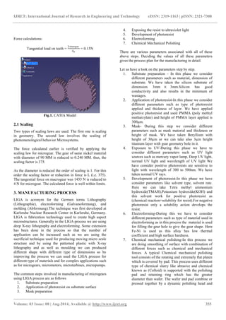 Design and process planning of micro gear manufacturing | PDF