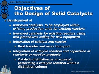 Design and Production of Heterogeneous Catalysts | PDF