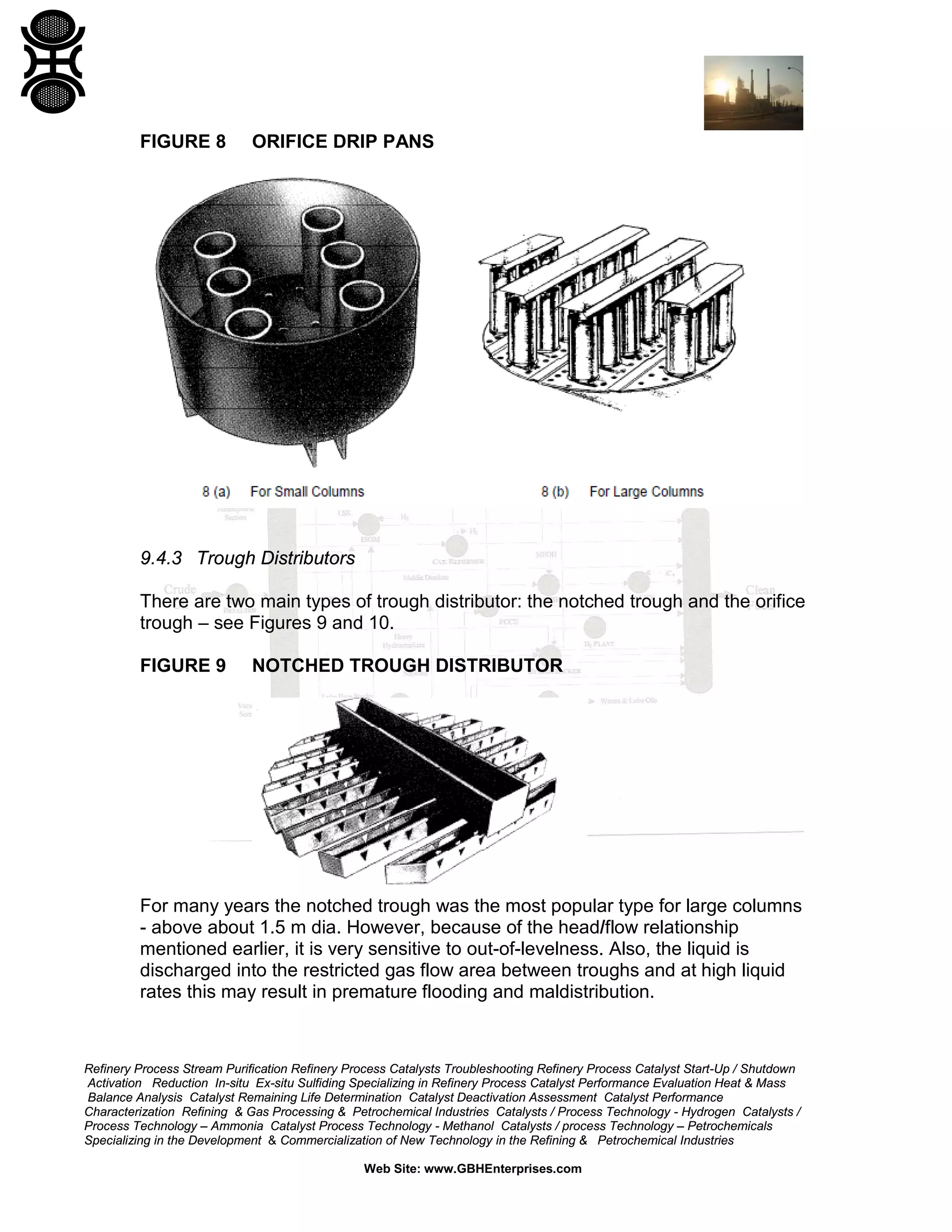 Design and Rating of Packed Distillation Columns | PDF