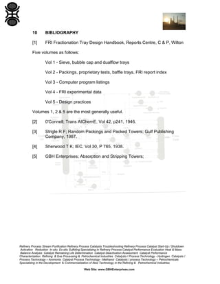 Design and Rating of Packed Distillation Columns | PDF