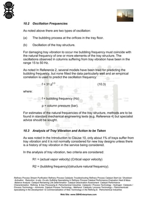 Design and Rating of Trayed Distillation Columns | PDF
