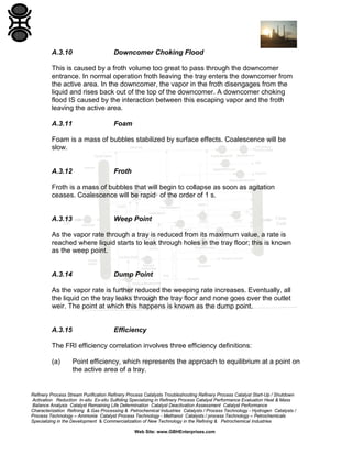 Design and Rating of Trayed Distillation Columns | PDF