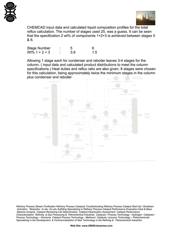 Design and Simulation of Continuous Distillation Columns | PDF | Chemistry | Science