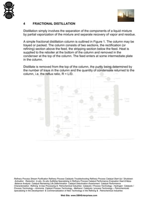 Design and Simulation of Continuous Distillation Columns | PDF