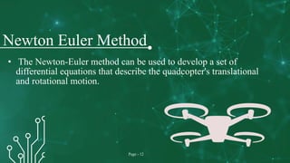 Design and Simulation of Drone Flight Control Using PID Controller Presentation | PPTX