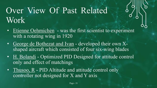 Design and Simulation of Drone Flight Control Using PID Controller Presentation | PPTX