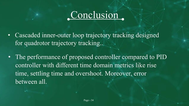 Design and Simulation of Drone Flight Control Using PID Controller Presentation | PPTX