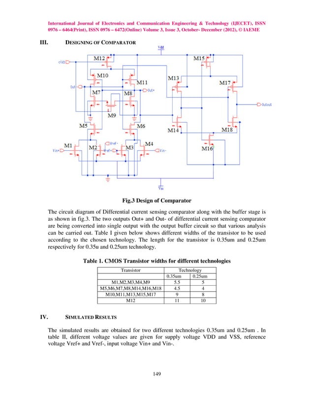 Design and simulation of high speed cmos | PDF