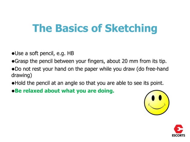 Sketching Basics- Part 1 | PPS | Drawing and Sketching | Arts and Crafts