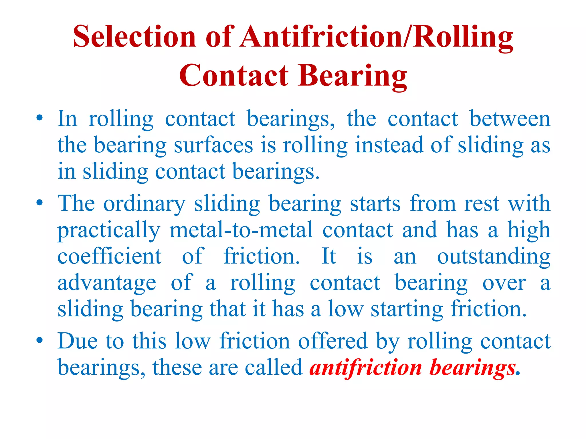 Design and solved problems for rolling contant bearing | PPT Design and solved problems for rolling contant bearing | PPT