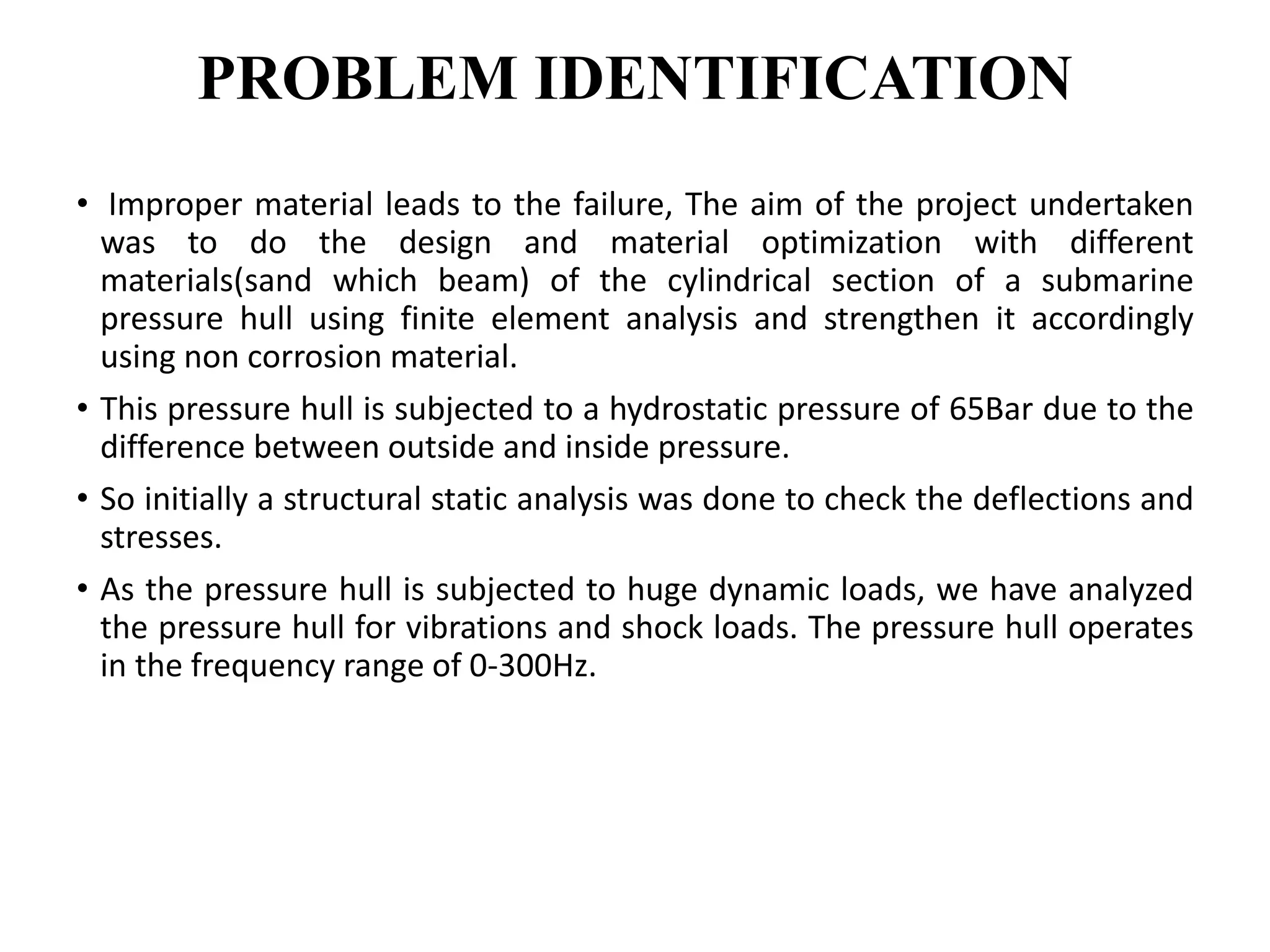 Design and structural analysis of auv pressure hull with sandwich ...