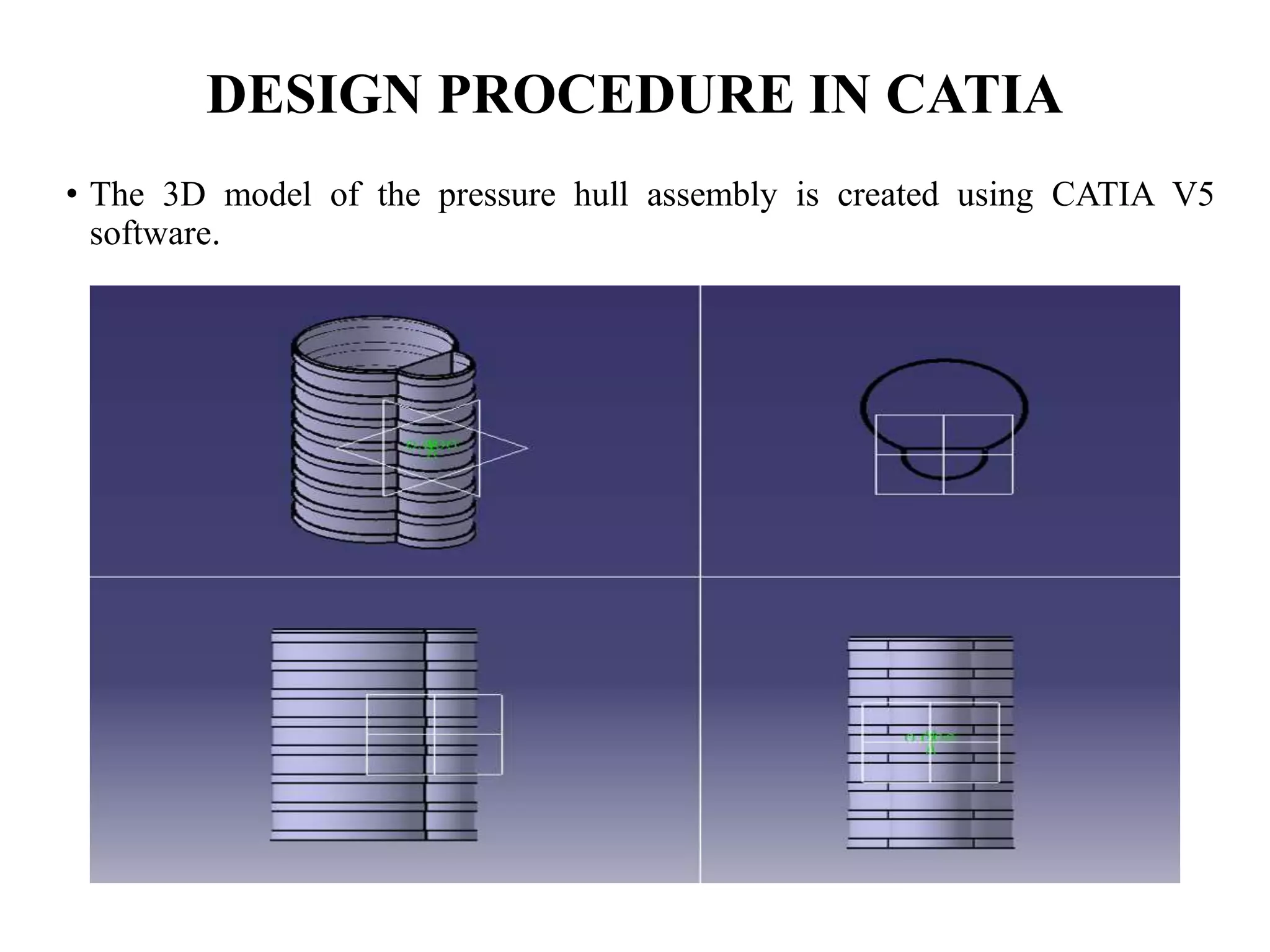Design and structural analysis of auv pressure hull with sandwich ...