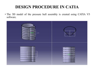 Design and structural analysis of auv pressure hull with sandwich ...