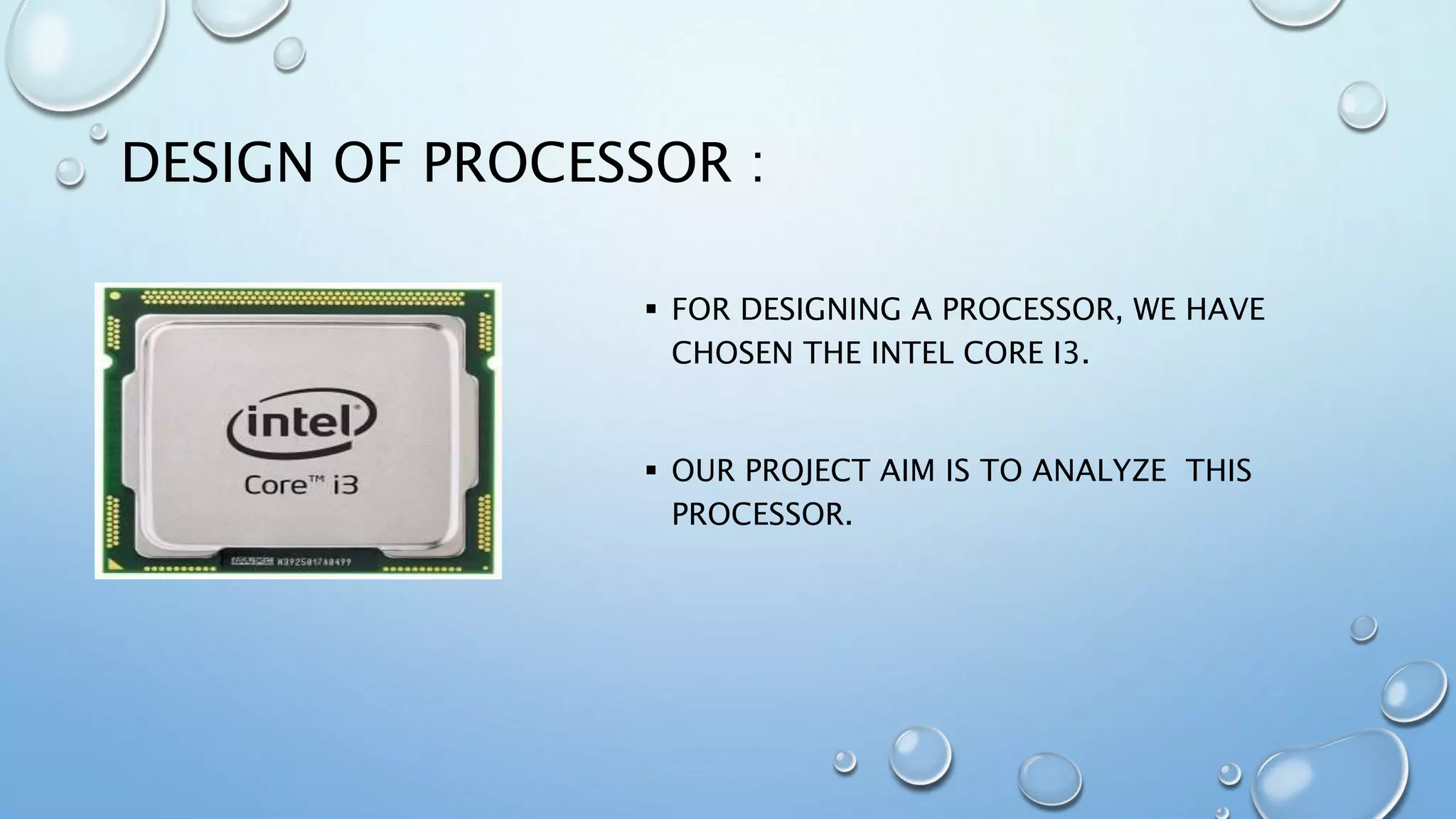Design a processor | PPTX