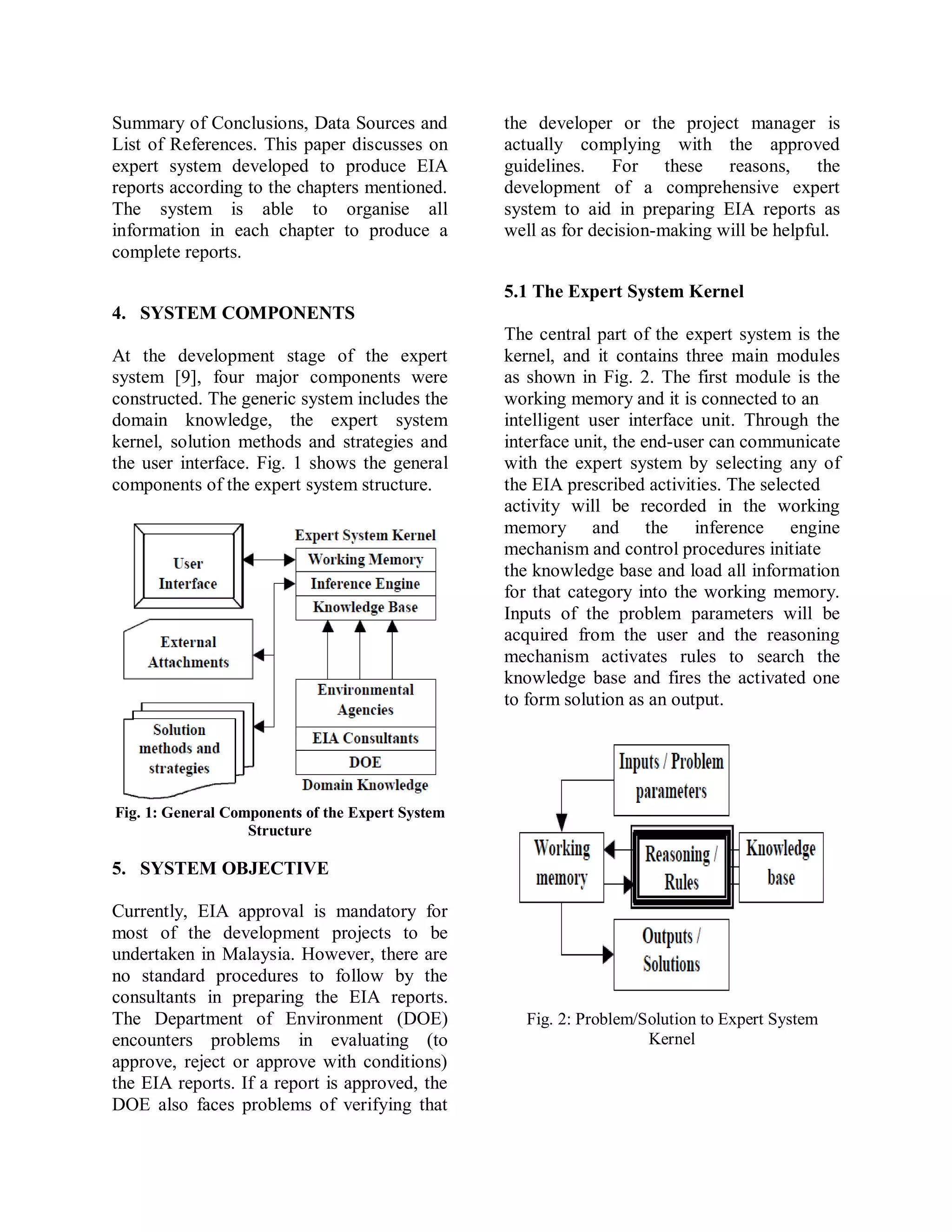 Design a rule based expert system for eia | PDF
