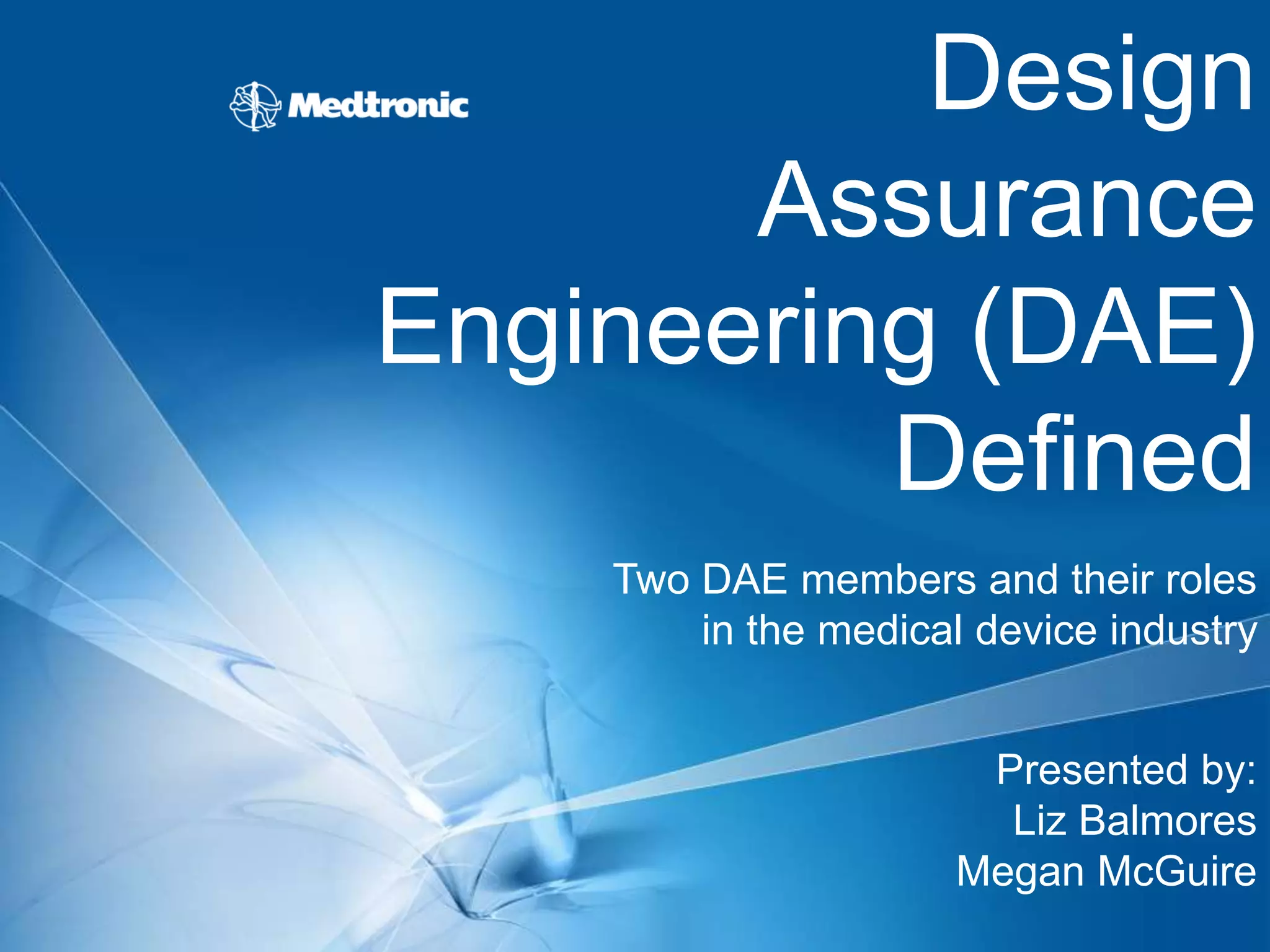 What is Design Assurance Engineering (DAE)? | PPTX