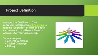 Designated Donations for Online Giving and Fundraising Websites | PPT