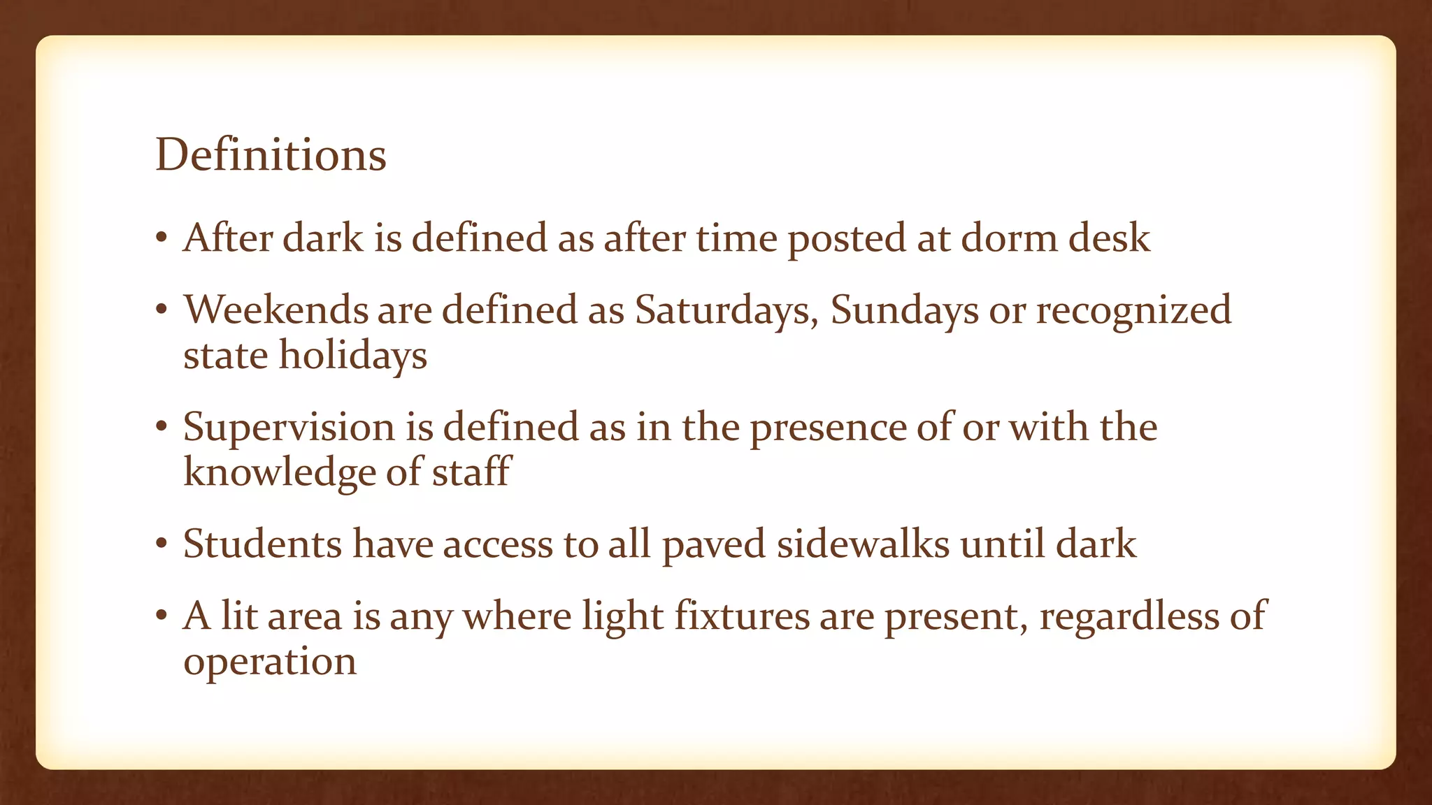Designated restricted areas | PPT