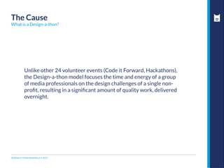 Design-a-thon Deliverables Presentation 2017 | PDF