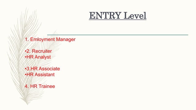 HR Designation | PPTX