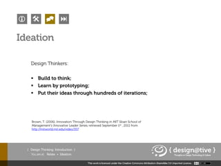 Design Thinking: Introduction | PDF