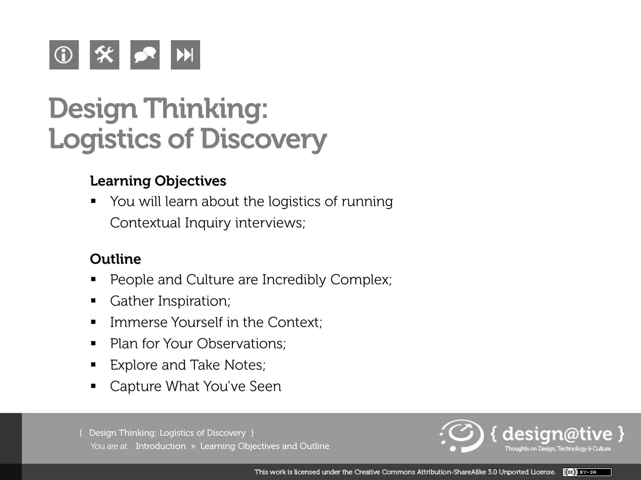 Design Thinking: Logistics of Discovery | PDF