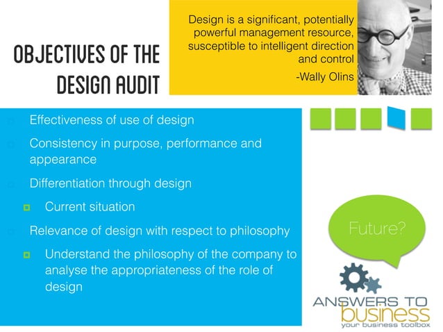 Design Audit of an SME | PPT