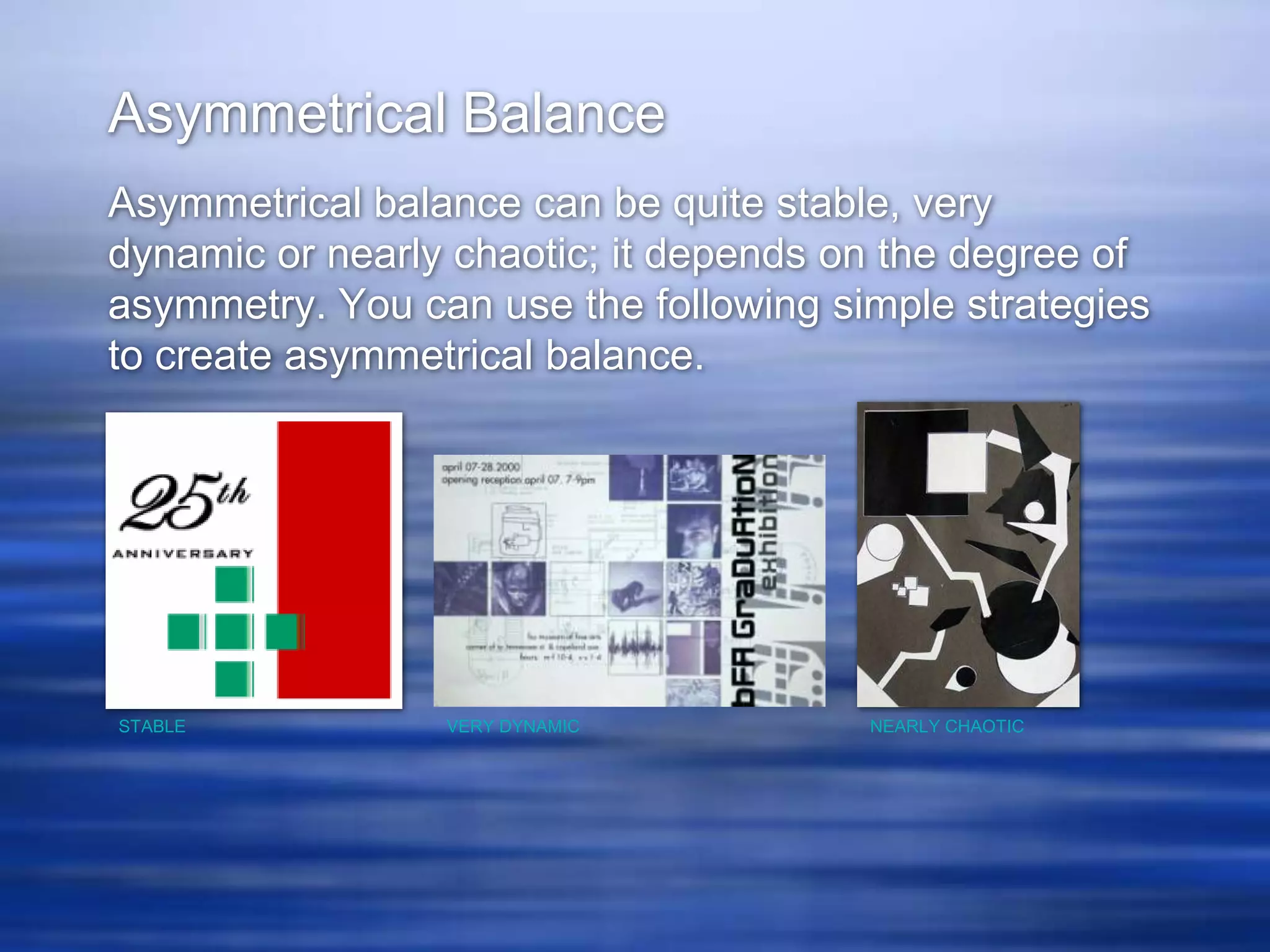 Design Principle: Balance | PPT | Desktop Publishing | Computer ...
