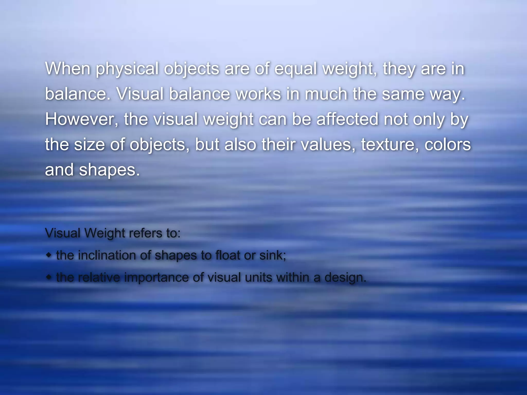 Design Principle: Balance | PPT | Desktop Publishing | Computer ...