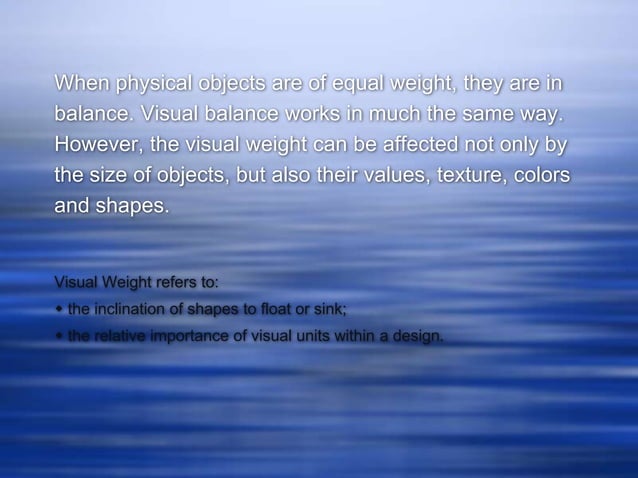 Design Principle: Balance | PPT | Desktop Publishing | Computer ...