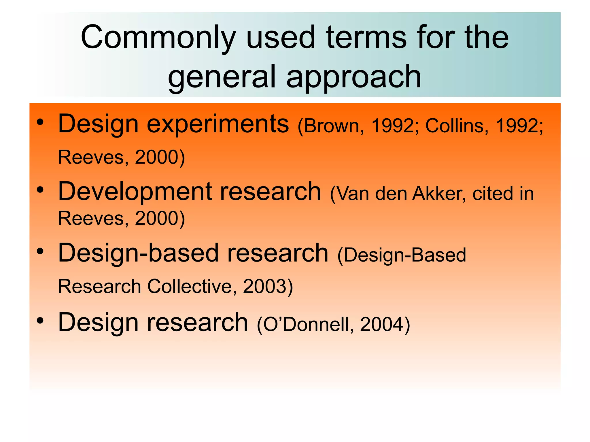 Design based research | PPT