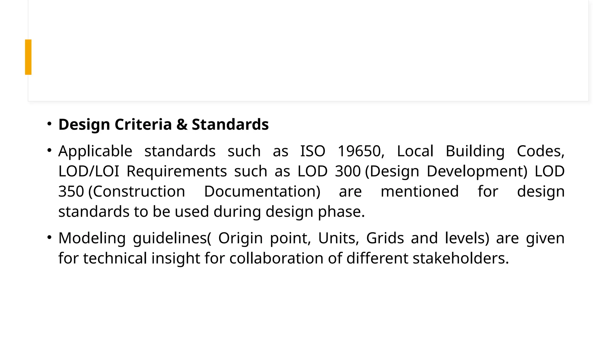 Design Basic Report- BIM LOD 200 Schematic Design | PPTX