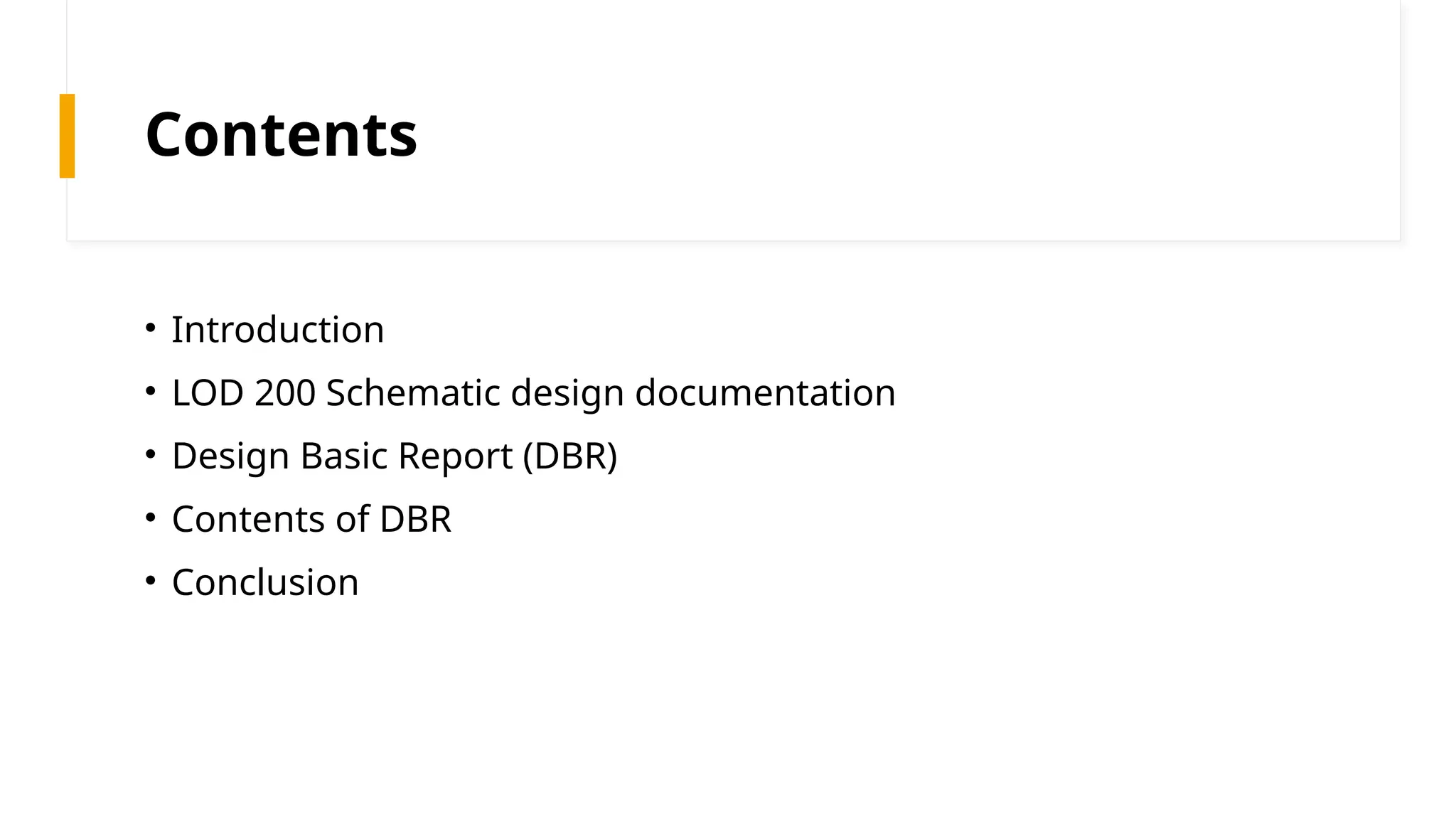 Design Basic Report Bim Lod 200 Schematic Design Pptx