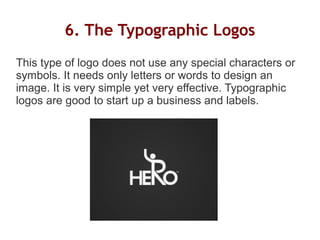 Type Only Logo Designs