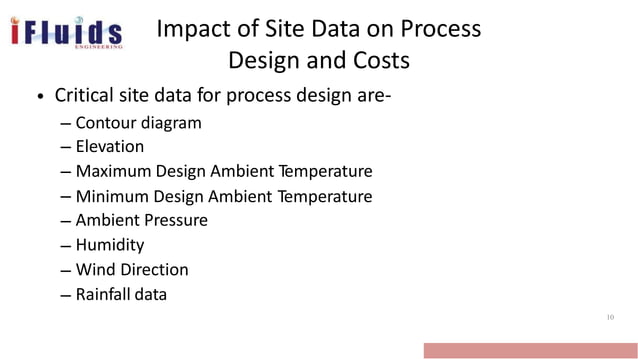 Design basis - PROCESS DESIGN FUNDAMENTALS | PDF