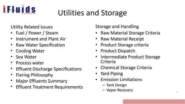 Design basis - PROCESS DESIGN FUNDAMENTALS | PDF
