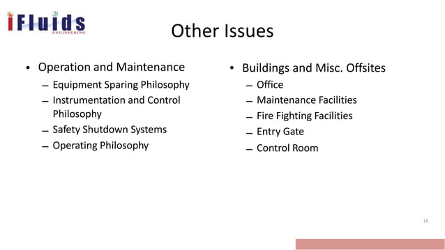 Design basis - PROCESS DESIGN FUNDAMENTALS | PDF